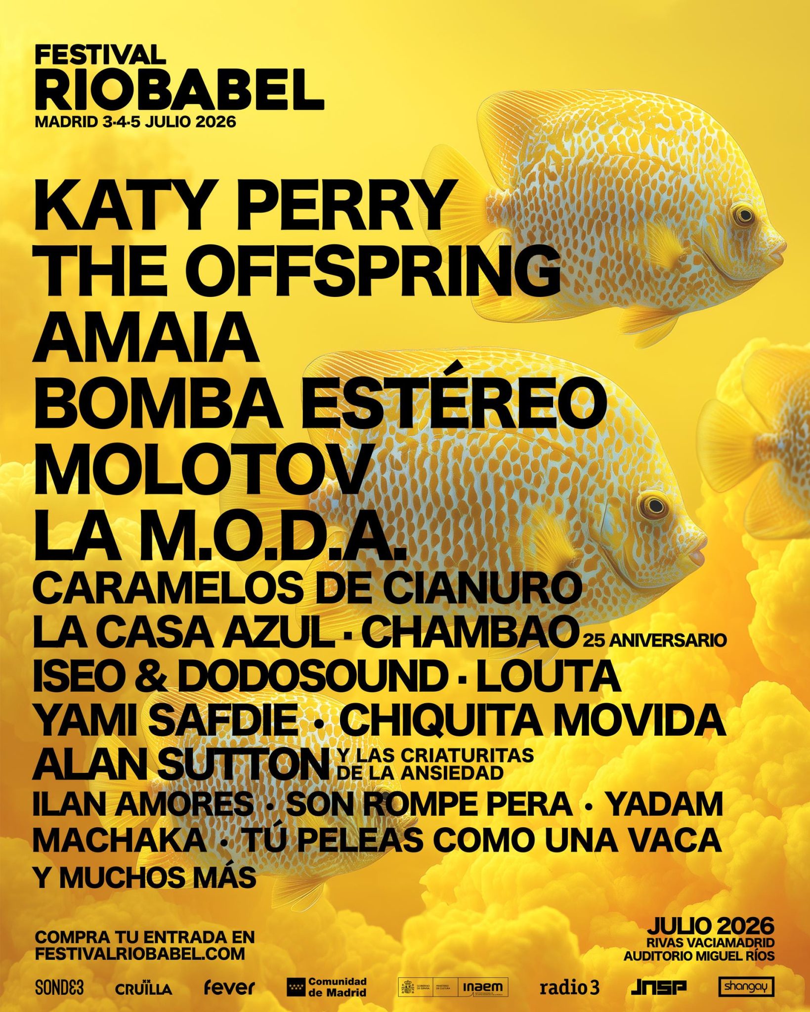 The Offspring y Molotov se unen a Rio Babel 2026 – El Club de los ...